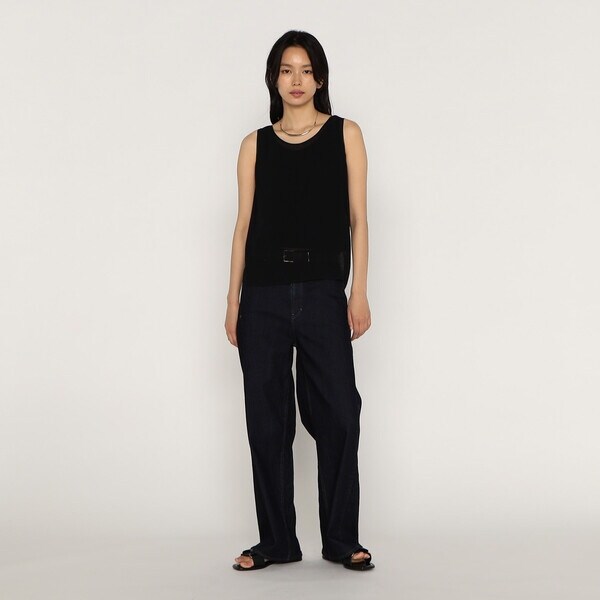 NEW】メゾンプラチナ（Maison Platinum）/シアーシフォン楊柳 タンクトップ