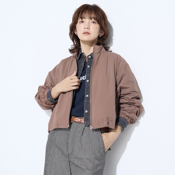 コムサワードローブ（COMME CA Wardrobe）/ドライナイロンストレッチタフタ ブルゾン