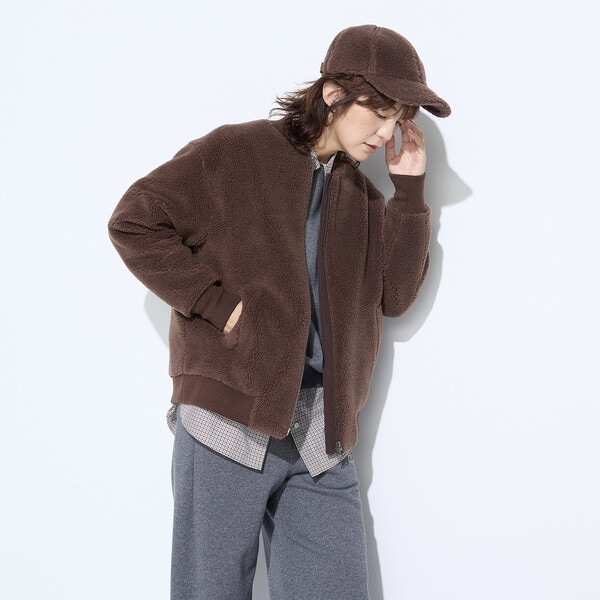 コムサワードローブ（COMME CA Wardrobe）/WOOL BREND ボア ブルゾン