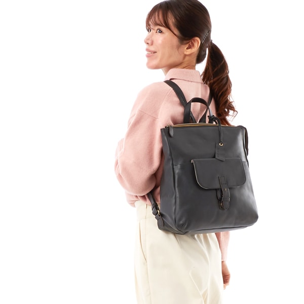 アトランタ（ATLANTA）/アトランタ ATLANTA / やぎ革軽量ボックス型リュック