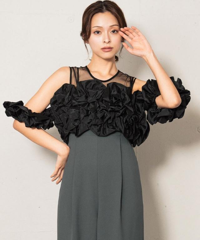 【NEW】ガール（GIRL）/結婚式 パンツドレス