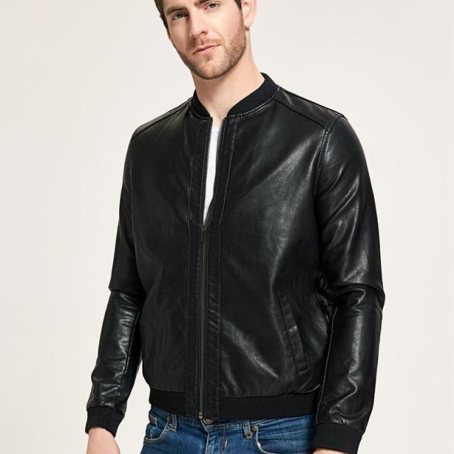 ライダースジャケット PUレザー フェイクレザー ライダース 長袖 メンズ アウター ジップアップ ジャケット ブルゾン 防風 革ジャン おしゃれ か