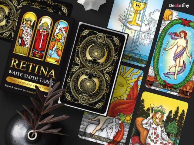 タロットカード 正規販売店 Deckstiny レティナ ウェイト スミス タロット 78pcs Retina Waite Smith Tarotの通販はau PAY マーケット - Waku ...