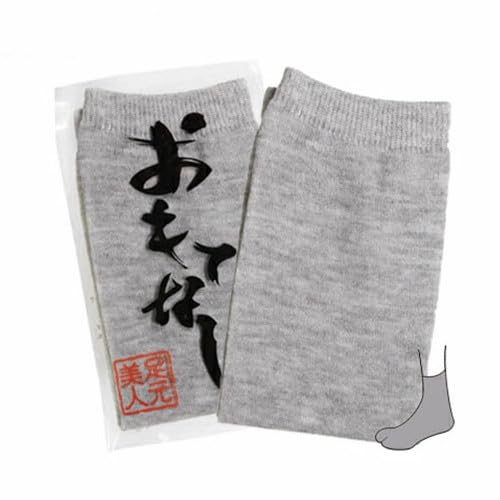 300足 / 足袋 靴下 くつ下 ソックス ストレッチ 男女 グレー / 2本指 ホワイト｜旅館・ホテル向け 使い捨て アメニティ 男女兼用｜和装 フリーサイズ