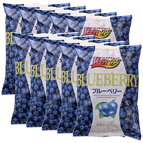 業務用 フルーツ VeryBerry ブルーベリー 500g ×10袋 ノースイ 冷凍フルーツ