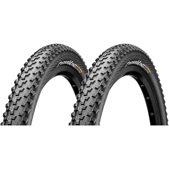 2本セット Continental(コンチネンタル) Cross King Performance チューブレスレディ Tubeless Ready クロスキング パフォーマンス MTB (26x2.0) [並行輸入品]