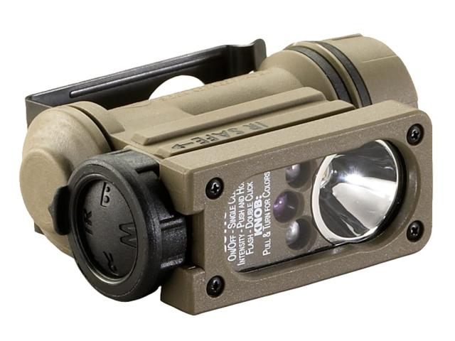 ストリームライト サイドワインダーコンパクトII ミリタリー マウントセット（ヘルメットマウント・ヘッドストラップ付き） 14514