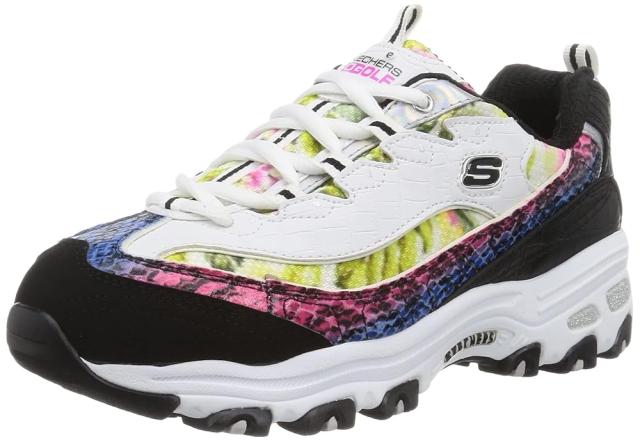 [スケッチャーズ] スニーカー GO GOLF DLITES レディース ホワイト/ブラック/マルチ 24.5 cm