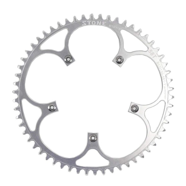 Stone 自転車 チェーンリング BCD 130mm 38T 40T 42T 44T 46T 48T 50T 52T 54T 56T 58T 60T チェーン リング 9-11s (38T)