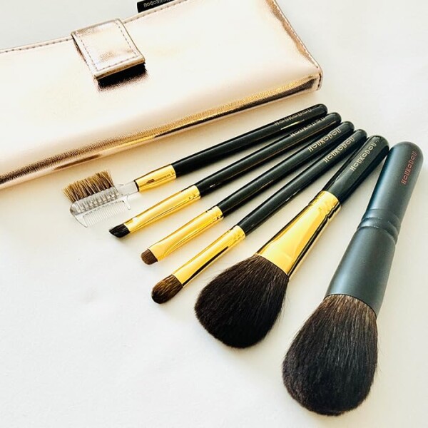 HOUKODOU 筆匠 ?古堂 化粧筆 SORA 宙プレミアムブラシ6本＆ケース 宙シリーズ SS-31