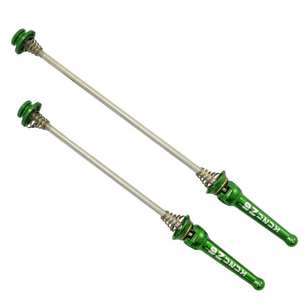 ハブ KCNC Z6 KQR Road Stainless Axle Hub Skewer, Green, KQR-04-RD-GR, SK2148