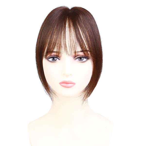 YOYO 部分ウィッグ 人毛 総手植え 100%レミーヘア リアル 人工頭皮 バージンヘア 分け目 自然 頭頂部ウィッグ レディース ヘアピース ポイントウィッグ 薄毛 白髪隠し 増毛 小顔効果 ネッ