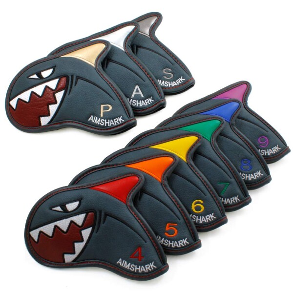 AIMSHARK ゴルフ アイアンカバー 9pcs セット/Golf Iron Cover