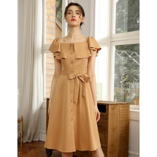 ワンピース プリーツワンピース レディース 春夏 ロング 大きいサイズ きれいめ Aライン 半袖 フレアワンピース 韓国風 オシャレ 着痩せ 通勤 パーティー 呼ばれ