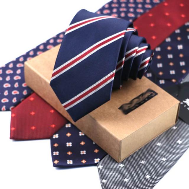 送料無料 スリムネクタイ ナローネクタイ 細身 メンズ カジュアル 6cm