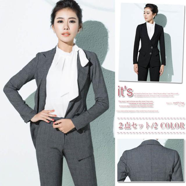 レディーススーツ ビジネス オフィス リクルートスーツ パンツスーツ レディース 大きいサイズ 入学式 入園式 卒園式 卒業式 事務服 通勤