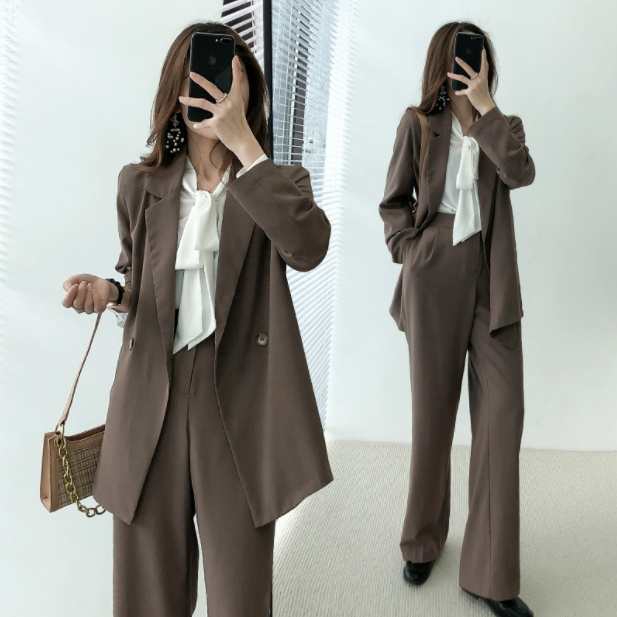 送料無料 入学式 入園式 ママ パンツスーツ スーツ ゆったりシルエット 母 おしゃれ 卒業式 卒園式 レデ