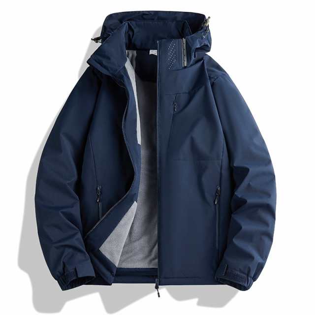 裏起毛 ウインドブレーカー 上 メンズ レディース マウンテンパーカー