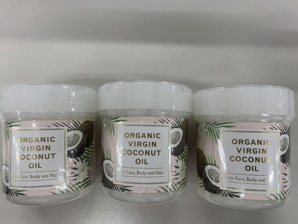 ココウェル cocowell オーガニックバージンココナッツオイル 140ml 3本セット