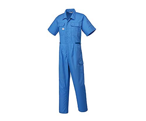 (山田辰) つなぎ服 2301-004-4L スカイブルー 4L