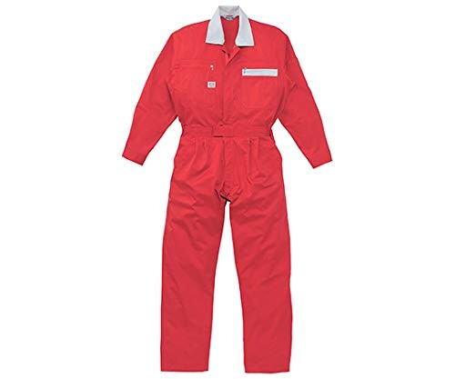 (山田辰) つなぎ服 5600-005-LL レッド LL