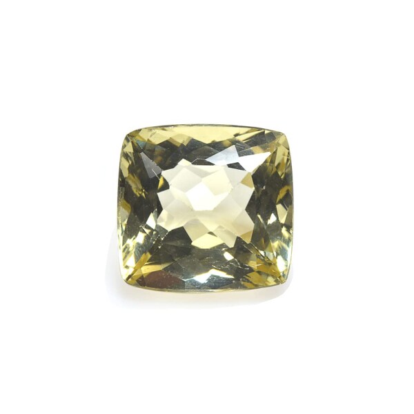 (premium stone gallery) ヘリオドール（クッションカット）1粒 3ct #T2087