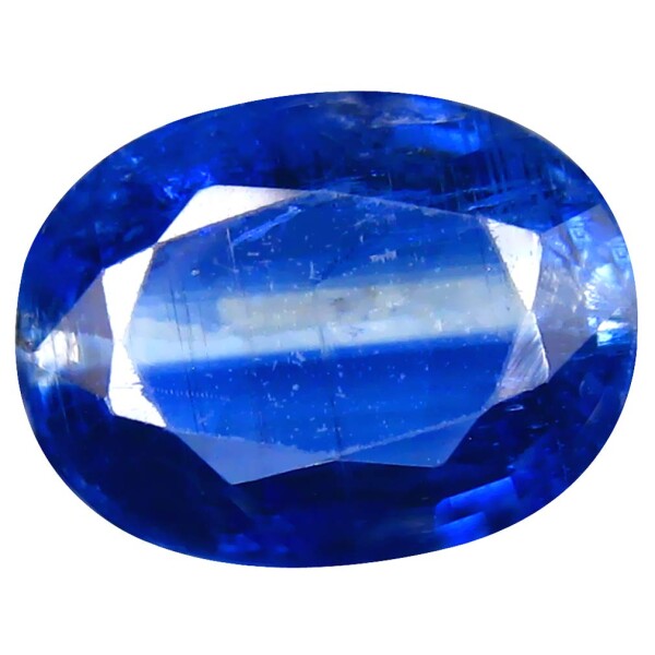 カヤナイト ルースストーン 4.19 ct AA+ Grade Oval Shape (11 x 9 mm) Mined from Nepal Blue Kyanite Natural Un-Heated Loose Gemstone