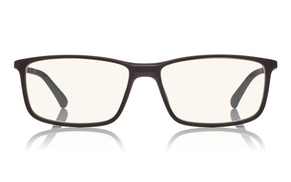 (OWNDAYS) ブルーライトカットメガネ 度なし メンズ レディース 紫外線カット ノートPC 軽量 スクエア デスクワーク 疲れ目 ヨーロピアンフィット ブラウン EUPC200N-1S-C2