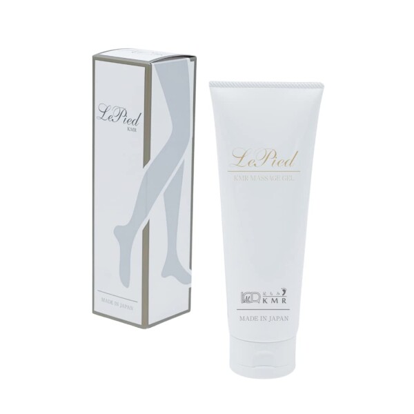 温感マッサージジェル Le Pied ルピエ 180g むくみ 冷え 高保湿 ふくらはぎ 脚 お腹 フェイスライン