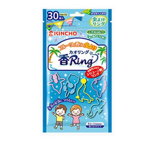 KINCHO 虫よけ カオリング(香Ring)V 30個入 (ブルー)の通販はau PAY マーケット - М＆О | au PAY マーケット－通販サイト