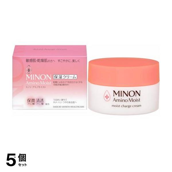 5個セット クーポン有 ミノンアミノモイスト モイストチャージクリーム 40g