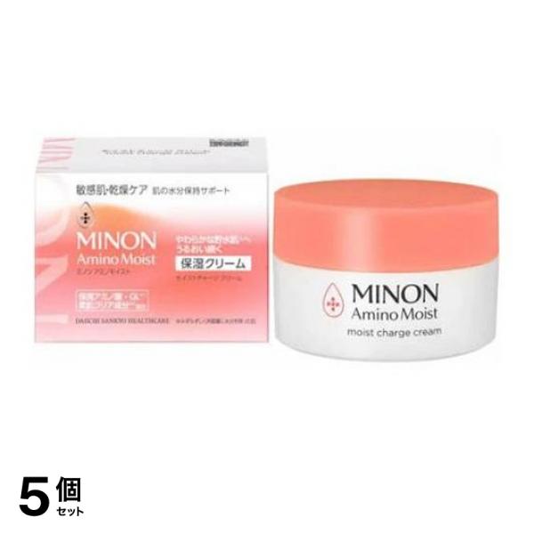 5個セット クーポン有 ミノンアミノモイスト モイストチャージクリーム 40g