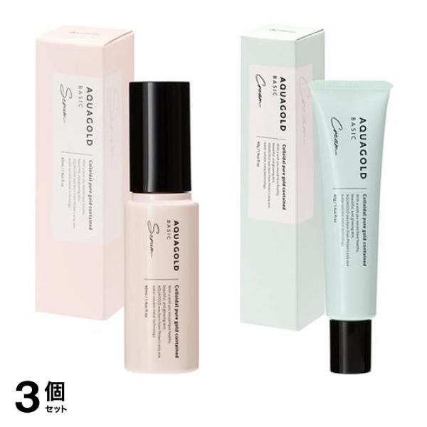 3個セット クーポン有 ファイテン アクアゴールド セラムｂ 40mL＆クリームb 40g