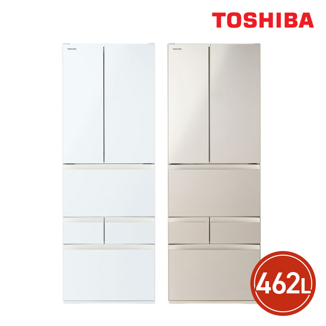 東芝 TOSHIBA 462L 6ドア 冷蔵庫 VEGETA GR-Y460FH 大容量のスタンダードモデル 本体幅650mm 奥行649mm 高さ1,833mm 開梱 設置 簡易取扱説明 試運転 梱包材引取