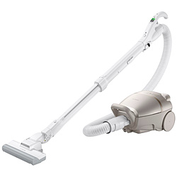 (中古)HITACHI (中古品) キャニスター掃除機 ライトゴールド CV-KP300M-N [紙パック式 /コード式 /水拭き非対応](198-ud)
