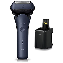 (中古)Panasonic (展示品) メンズシェーバー ラムダッシュ 青 ES-LT8B-A [3枚刃 /AC100V-240V](276-ud)