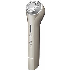 (中古)Panasonic (展示品) リフトケア美顔器 ソニックRFリフト ゴールド調 EH-SR75-N [超音波美顔器 /国内・海外対応](276-ud)