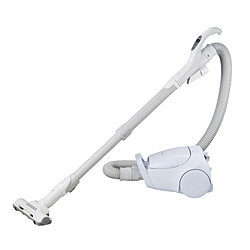 (中古)Panasonic (展示品) 紙パック式掃除機 ライトブルー MC-PJ24A-A [紙パック式 /コード式 /水拭き非対応](258-ud)