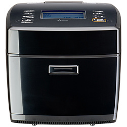 (中古)MITSUBISHI (展示品) 炊飯器 炭炊釜 黒曜 NJ-VP10H [5.5合 /IH](305-ud)