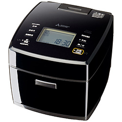 (中古)MITSUBISHI (展示品) 炊飯器 炭炊釜 黒曜(こくよう) NJ-VS10G-B [5.5合 /IH](305-ud)
