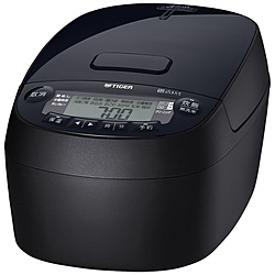 (中古)TIGER (展示品) 圧力IHジャー炊飯器 ブラック JPV-10BKK [5.5合 /圧力IH](198-ud)