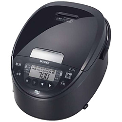 (中古)TIGER (展示品) IHジャー炊飯器 ブラック JPW-10BKK [5.5合 /IH](276-ud)