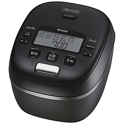 (中古)TIGER (展示品) 圧力IHジャー炊飯器 炊きたて ご泡火炊き マットブラック JRI-A180KM [1升 /圧力IH](276-ud)