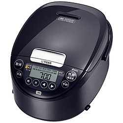 (中古)(展示品) IHジャー炊飯器 炊きたて モーブブラック JPW-Y100KV [5.5合 /IH](305-ud)