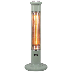 (中古)(展示品) 遠赤グラファイトヒーター(1灯管) グリーン CAH-1G9E/G [グラファイトヒーター /人感センサーなし /首振り機能](198-ud)