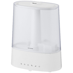 (中古)アイリスオーヤマ (展示品) 上給水超音波ハイブリッド加湿器 ホワイト KHMHUT551W [ハイブリッド(加熱＋超音波)式](276-ud)