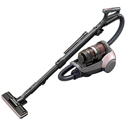 (中古)SHARP (中古品) キャニスター掃除機 ゴールド系 EC-VS530-N [サイクロン式 /コード式 /水拭き非対応](276-ud)