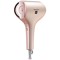 (中古)SHARP プラズマクラスタードレープフロードライヤー キャメルピンク IB-WX2P (箱破損品)(258-ud)
