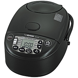 (中古)ZOJIRUSHI (展示品) IH炊飯ジャー 極め炊き ブラック NW-VJ10 [5.5合 /IH](348-ud)