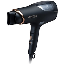 (中古)コイズミ (展示品) ダブルファンドライヤー モンスター ブラック KHD-W915/K(276-ud)